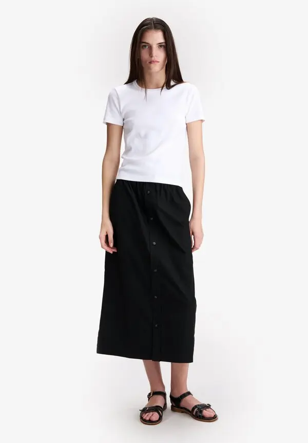 A.p.c. Long Organic Cotton Skirt