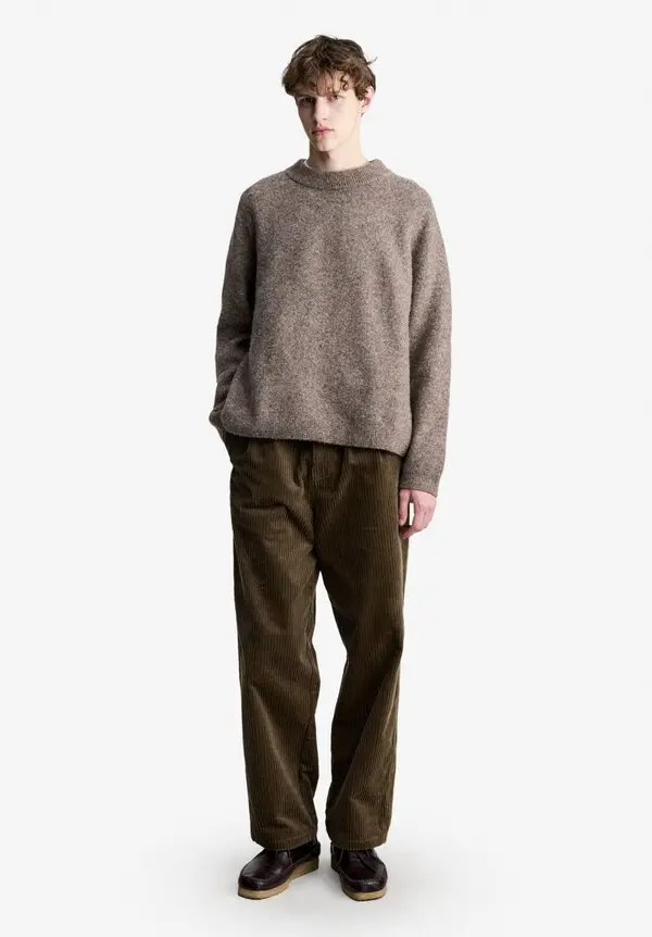 A.p.c. Dylan Sweater Loone Sizee-fit Taupe Brown Sweater Bae - Gray-beige