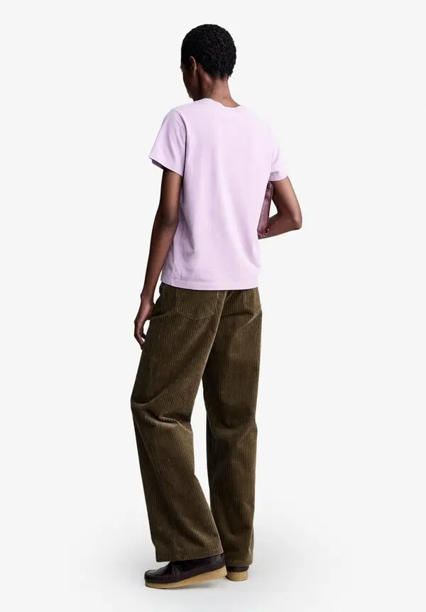 A.p.c. Vani T-shirt Pale Pink T-shirt With Rue Madame Logo Fab - Light Pink