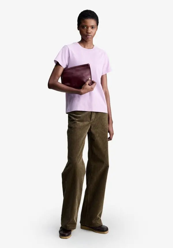 A.p.c. Vani T-shirt With Rue Madame Logo - Light Pink