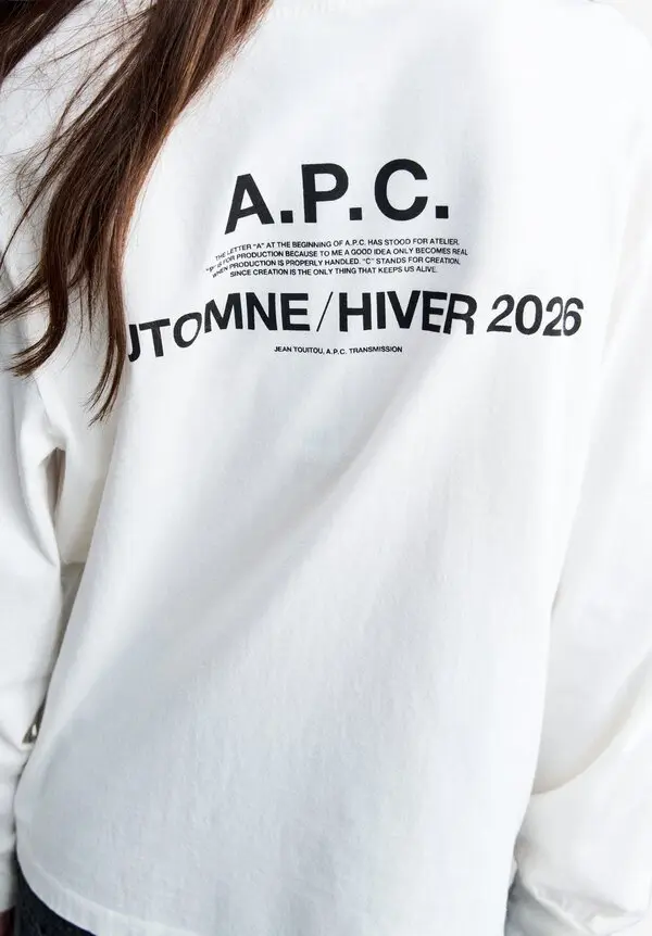 A.p.c. Winter 26 Long-sleeve T-shirt