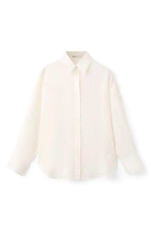 Mango Linen Shirt