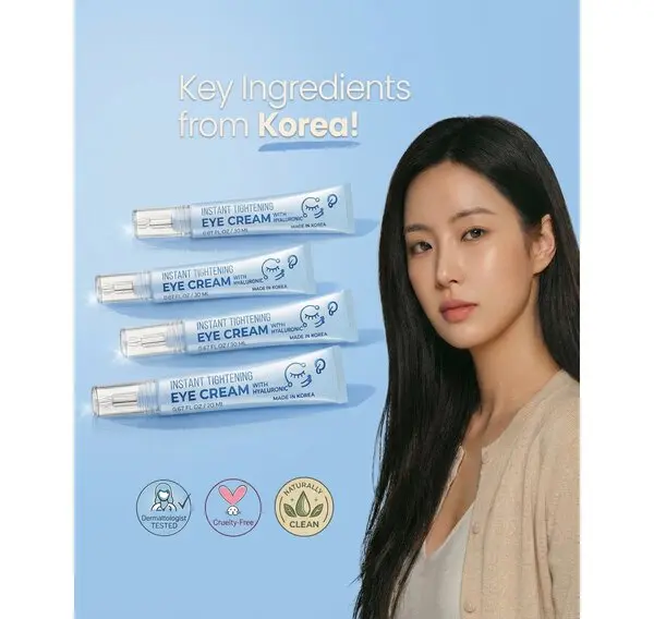 LOVERY Korean Skin Care Hyaluronic Eye Cream