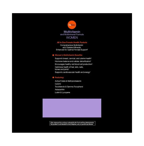 INVITEHEALTH Multivitamin 30 Day Vitapak Regimen 2 Tablets