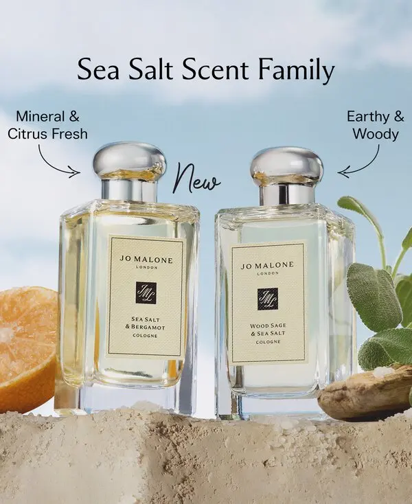 Jo Malone Sea Salt And Bergamot Cologne Spray