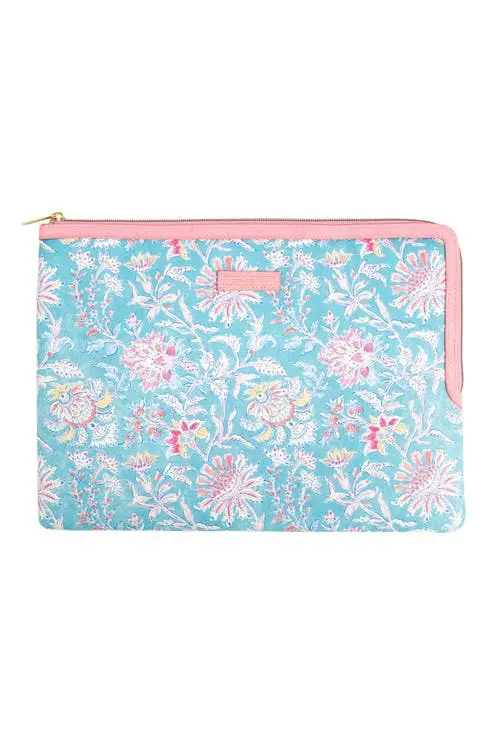 ZSA ZSA ZSU Meilin Laptop Bag 15" Artisan Carry - Turquoise