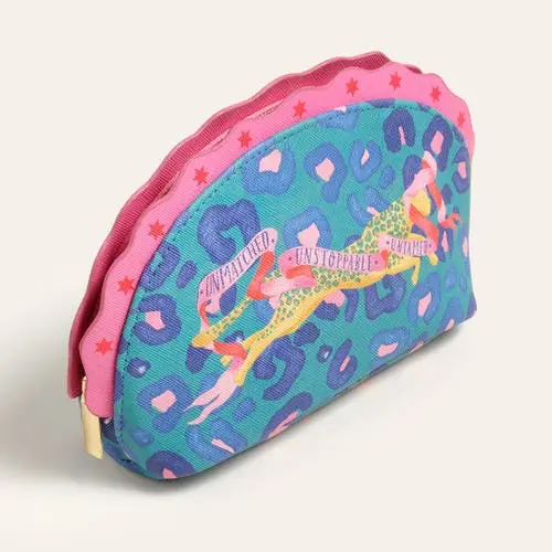 ZSA ZSA ZSU Meilin Makeup Bag 8" X 3" Travel Essential