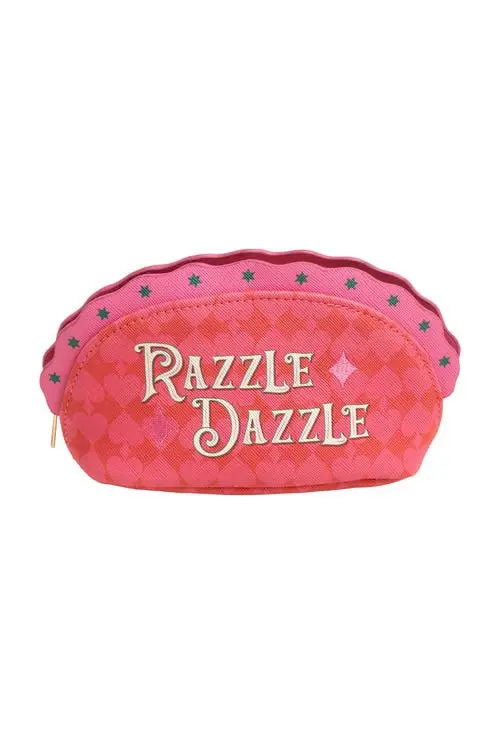 ZSA ZSA ZSU Meilin Makeup Bag 7" X 3.5" Travel Essential - Pink