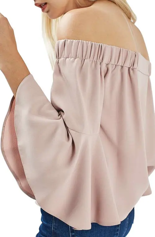 Topshop Ella Off The Shoulder Top