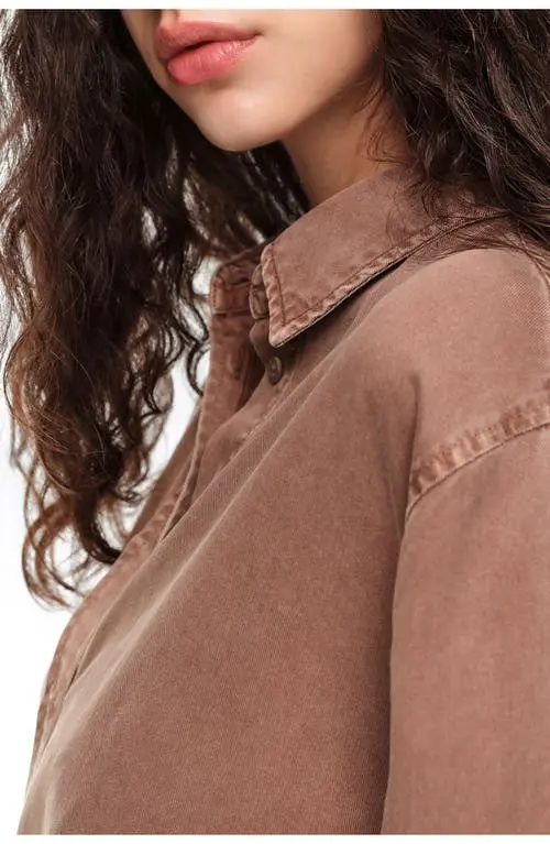 Bimba Y Lola Straight Fluid Lyocell Shirt