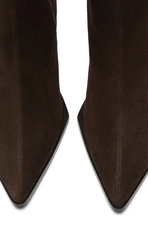 Manière De Voir The Eiffel Heeled Suede Boot