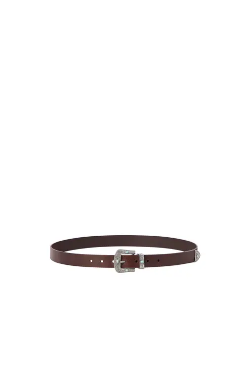 Brunello Cucinelli Pull-up Calfskin Leather Belt