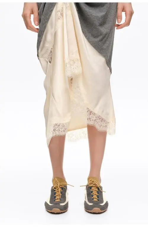 Bimba Y Lola Two-material Knot T-shirt Dress