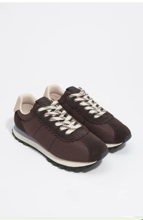 Bimba Y Lola 13 18 Retro Trainer - Dark Brown