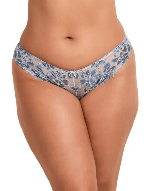 ADORE ME Mellody Brazilian Panties - Medium Blue