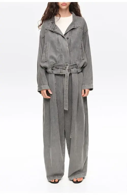 Bimba Y Lola Fluid Denim Jacket