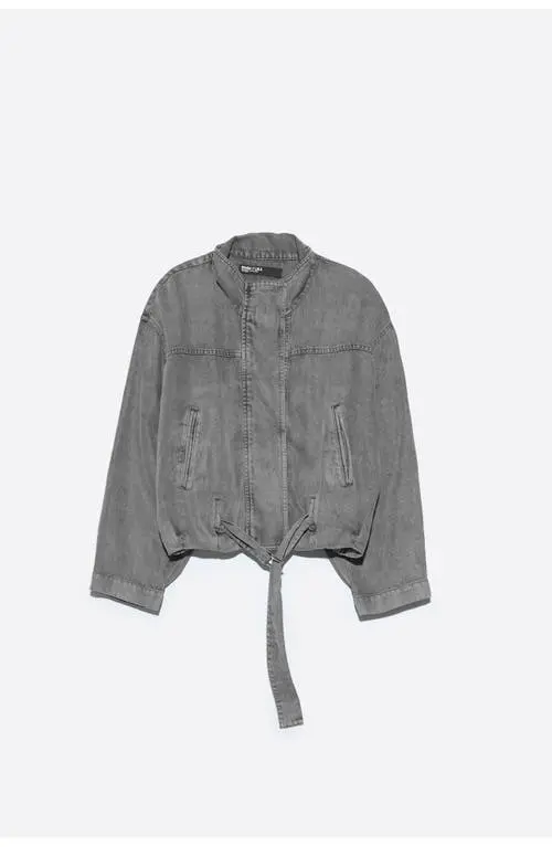 Bimba Y Lola Fluid Denim Jacket