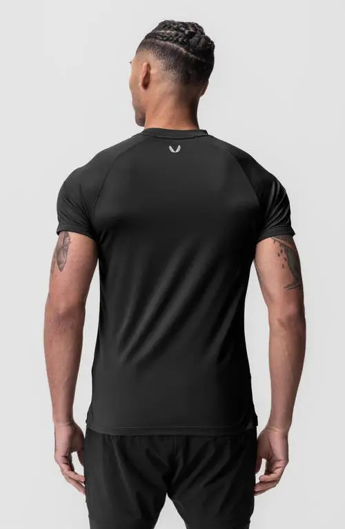 ASRV Aerosilver Fitted Tee - Black