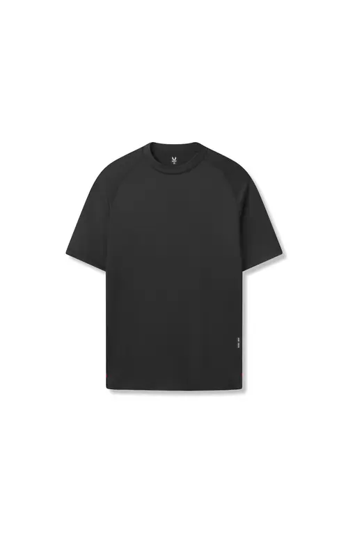 ASRV Aerosilver Fitted Tee - Black