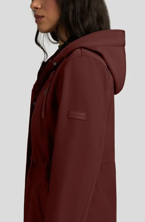Hunter Monica Water Repellent Hooded Coat
