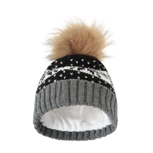 Mountain Warehouse Fair Isle Pom Pom Beanie