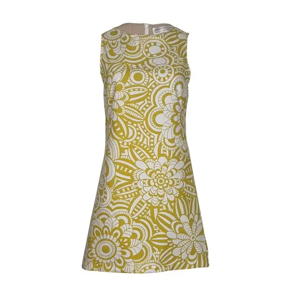 JENNAFER GRACE Penelope Mini Dress In Bellini Bloom