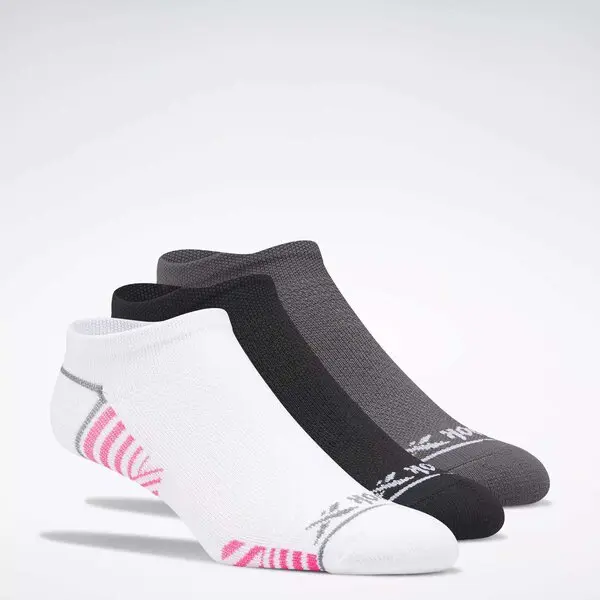 REEBOK Zoned Cushion No-show Socks 3 Pairs