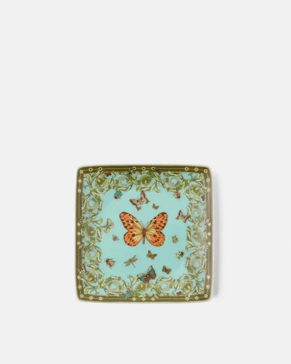 Versace Le Jardin Square Plate 12 Cm