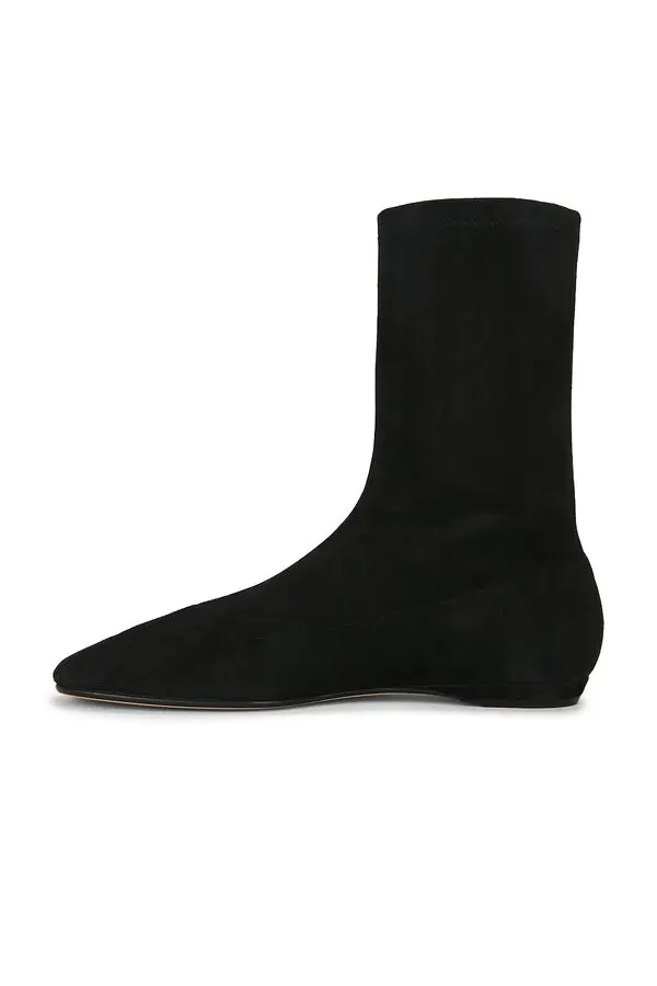 THE ROW Cindy Stretch Suede Boots
