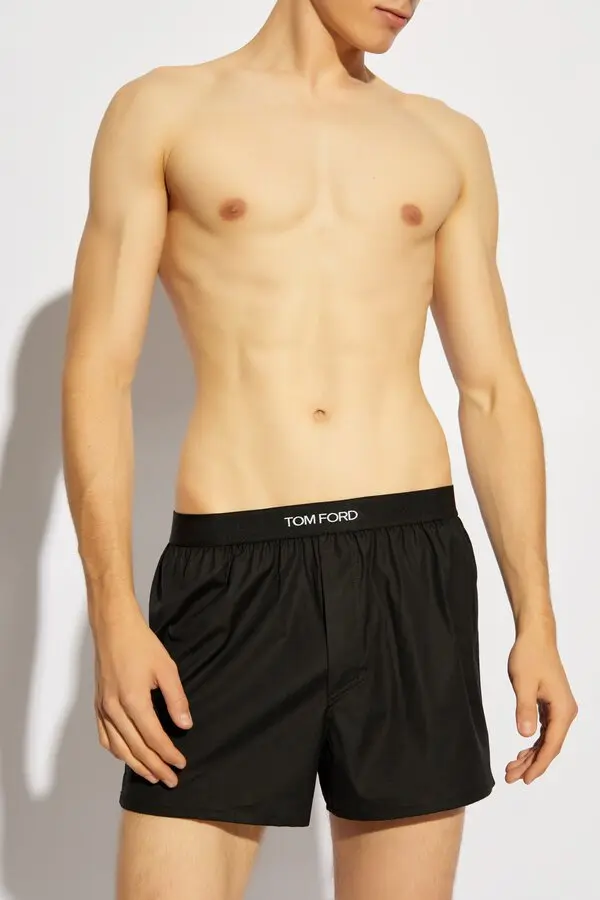 TOM FORD Logo Waistband Stretched Boxers