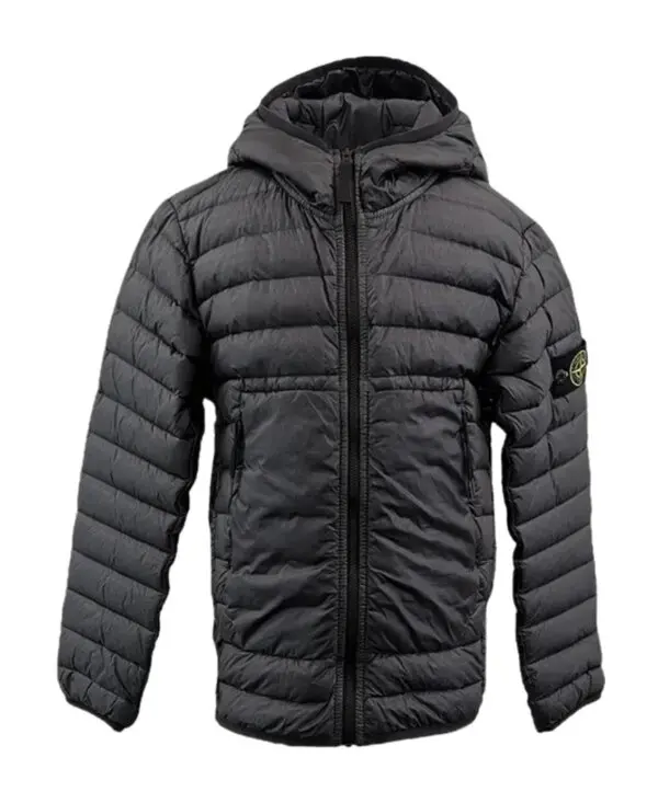 Stone Island Logo-patch Quilted Jacket