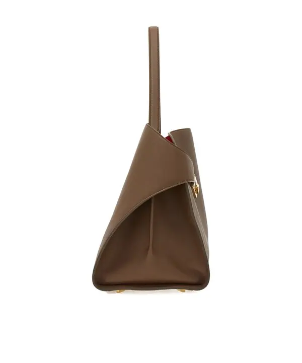 FERRAGAMO Hug Soft Bicolor Large Shoulder Bag