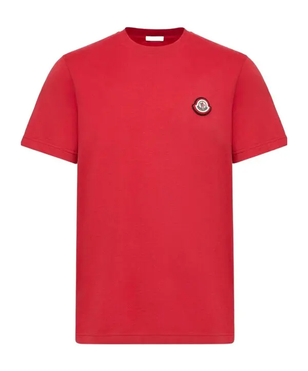Moncler Logo Cotton Jersey T-shirt