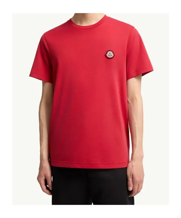 Moncler Logo Cotton Jersey T-shirt
