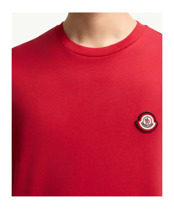 Moncler Logo Cotton Jersey T-shirt