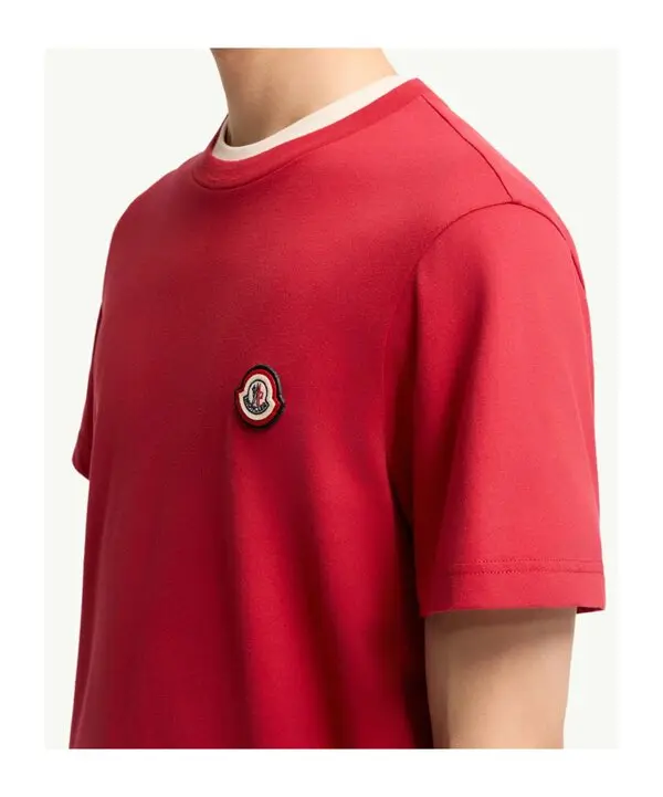 Moncler Logo Cotton Jersey T-shirt