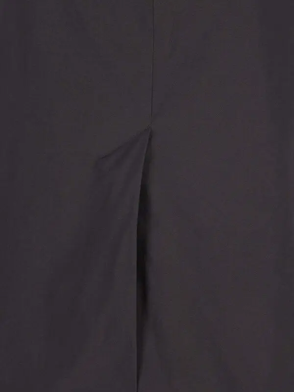 Miu Miu Stretch Poplin Skirt - Black