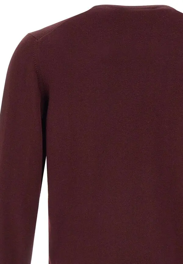 GRAN SASSO Crew Neck Knitted Sweater