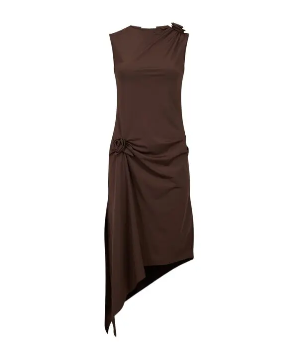 Coperni Sleeveless Floral Embellished Dress