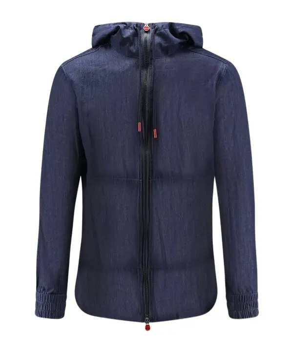 Kiton Zip-up Drawstring Jacket