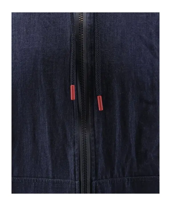 Kiton Zip-up Drawstring Jacket