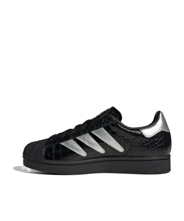 Adidas Superstar Ii W Striped Lace-up Sneakers