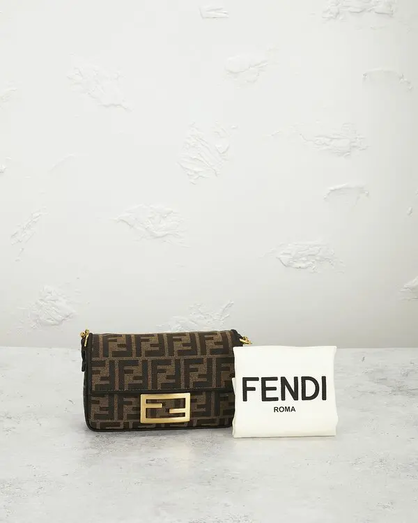 FWRD RENEW Fendi Mini Ff 1974 Baguette Shoulder Bag