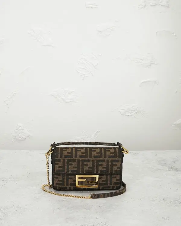 FWRD RENEW Fendi Mini Ff 1974 Baguette Shoulder Bag