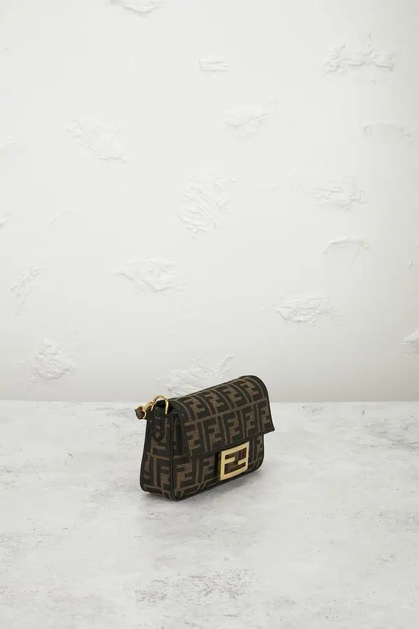 Fendi Mini Ff 1974 Baguette Shoulder Bag