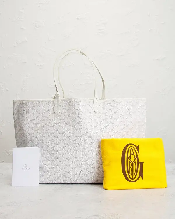 FWRD RENEW Goyard Saint Louis Pm Tote Bag - White