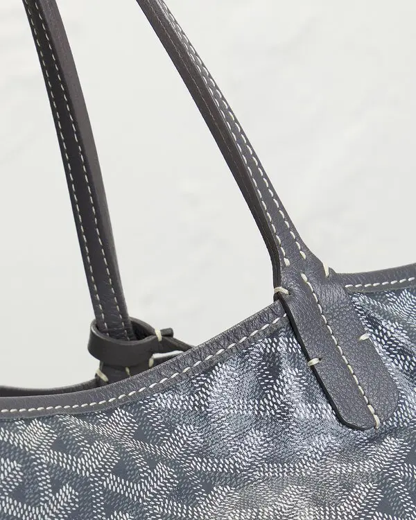 FWRD RENEW Goyard Saint Louis Gm Tote Bag - Grey