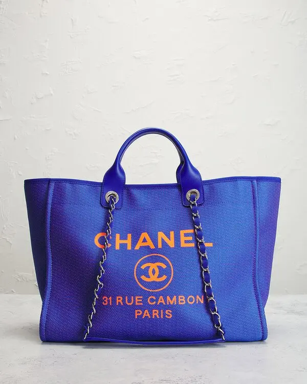 FWRD RENEW Chanel Deauville Nm Tote Bag