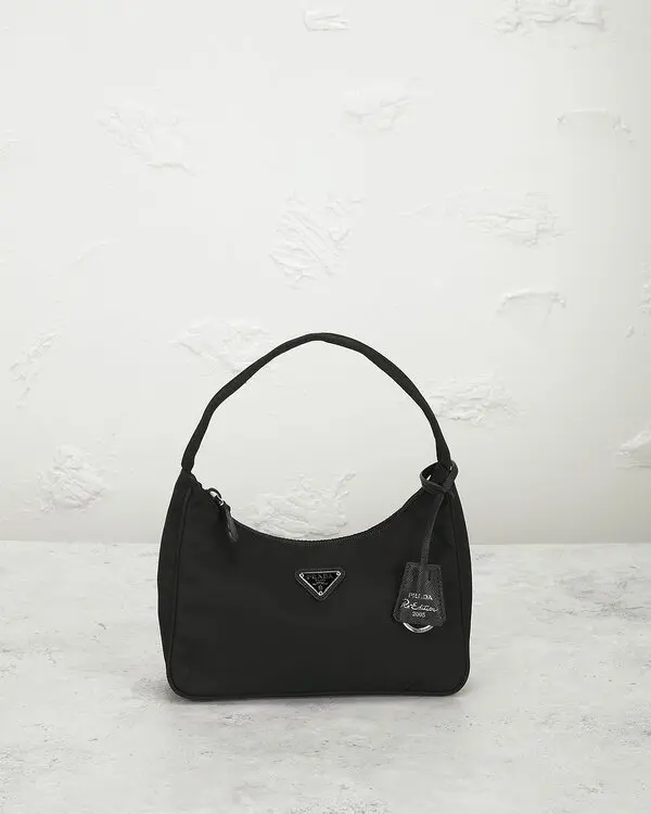 FWRD RENEW Prada Mini Re-edition 2000 Re-nylon Shoulder Bag