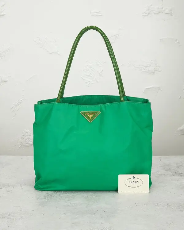 FWRD RENEW Prada Tessuto Tote Bag
